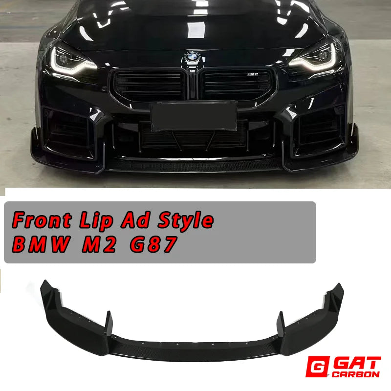 Dry Carbon Fiber Ad Style Front Lip for BMW G87 M2 2023+ Carbon Front ...